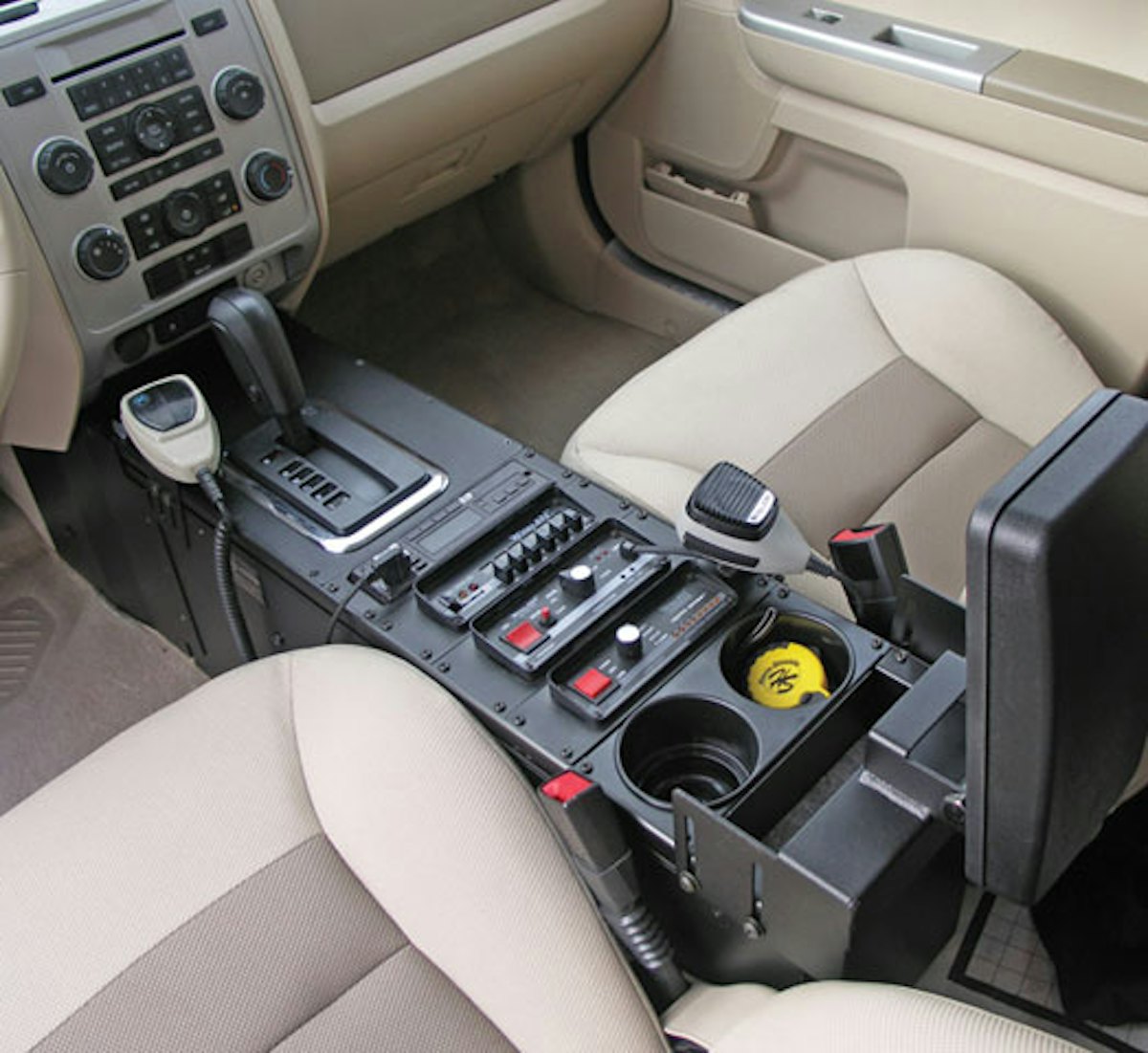 2008 Ford Escape Console From: Havis-Shields | Police Magazine
