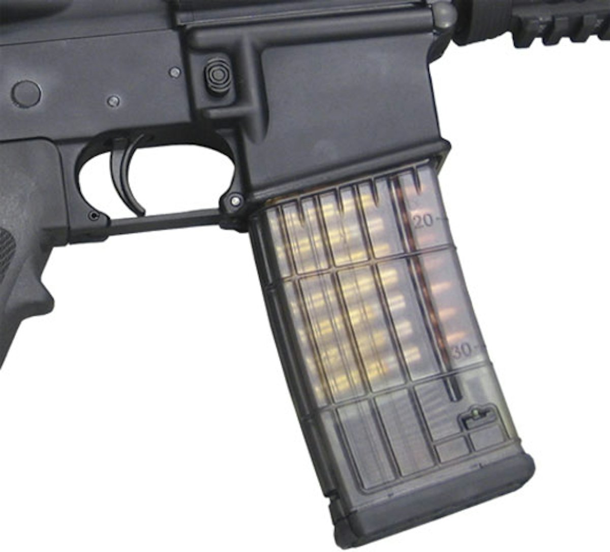 Translucent 30-Round Rifle Magazine From: Lancer Systems | Police Magazine