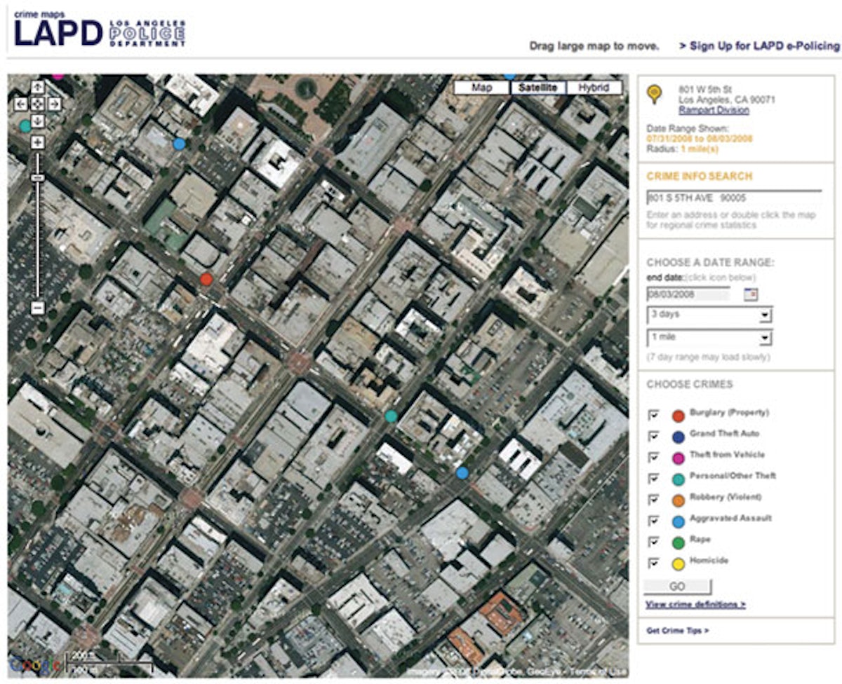 ePolicing GIS From: Lightray Productions and Psomas | Police Magazine