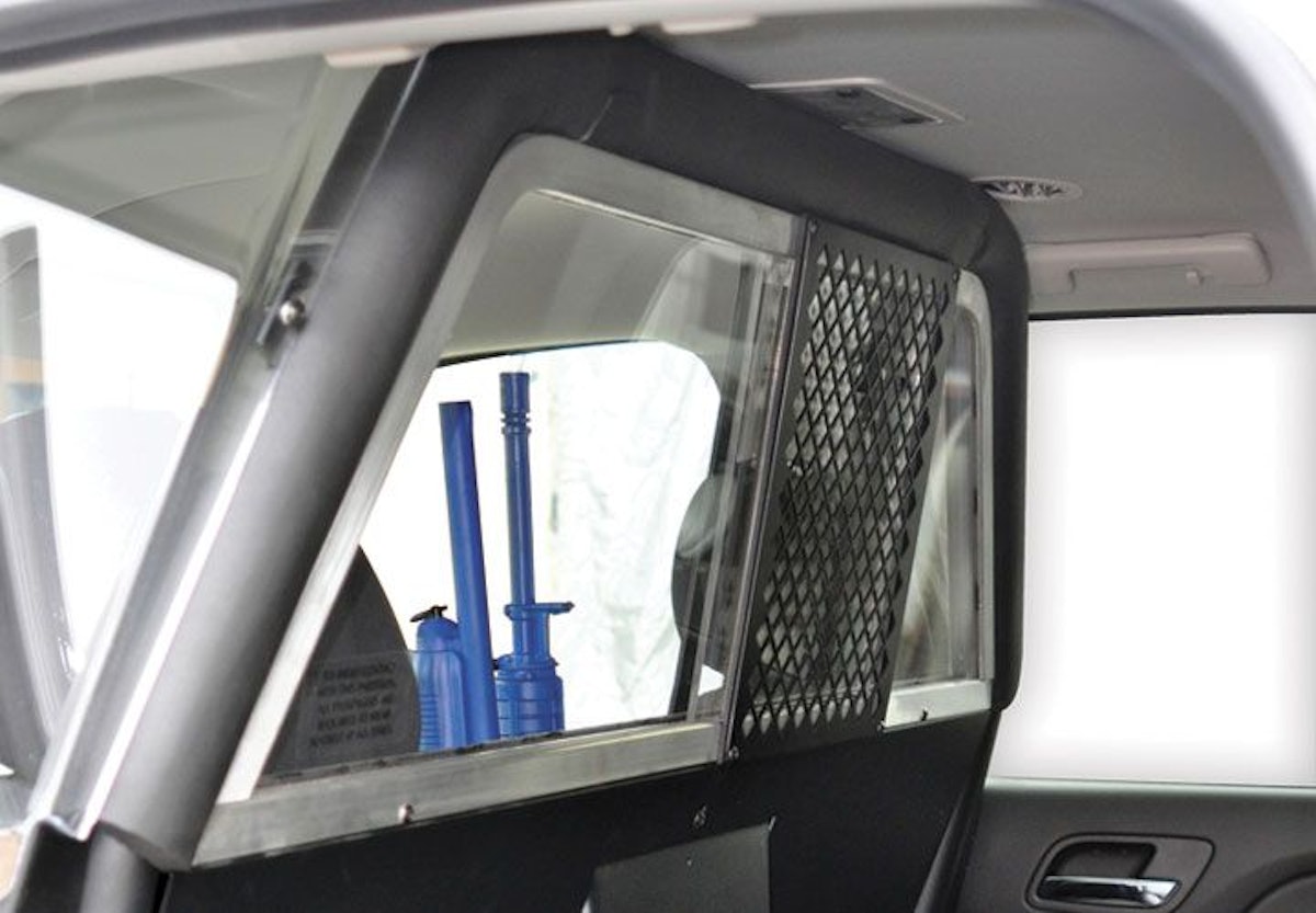 New Heavy Duty Partition From: Go Rhino! Products | Police Magazine