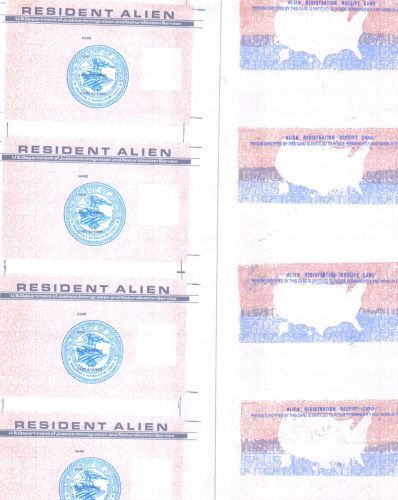 Resident Alien Card
