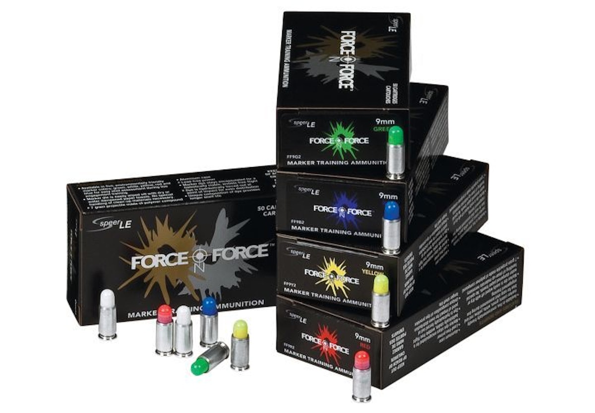 Force-on-Force Marker Rounds From: ATK | Police Magazine