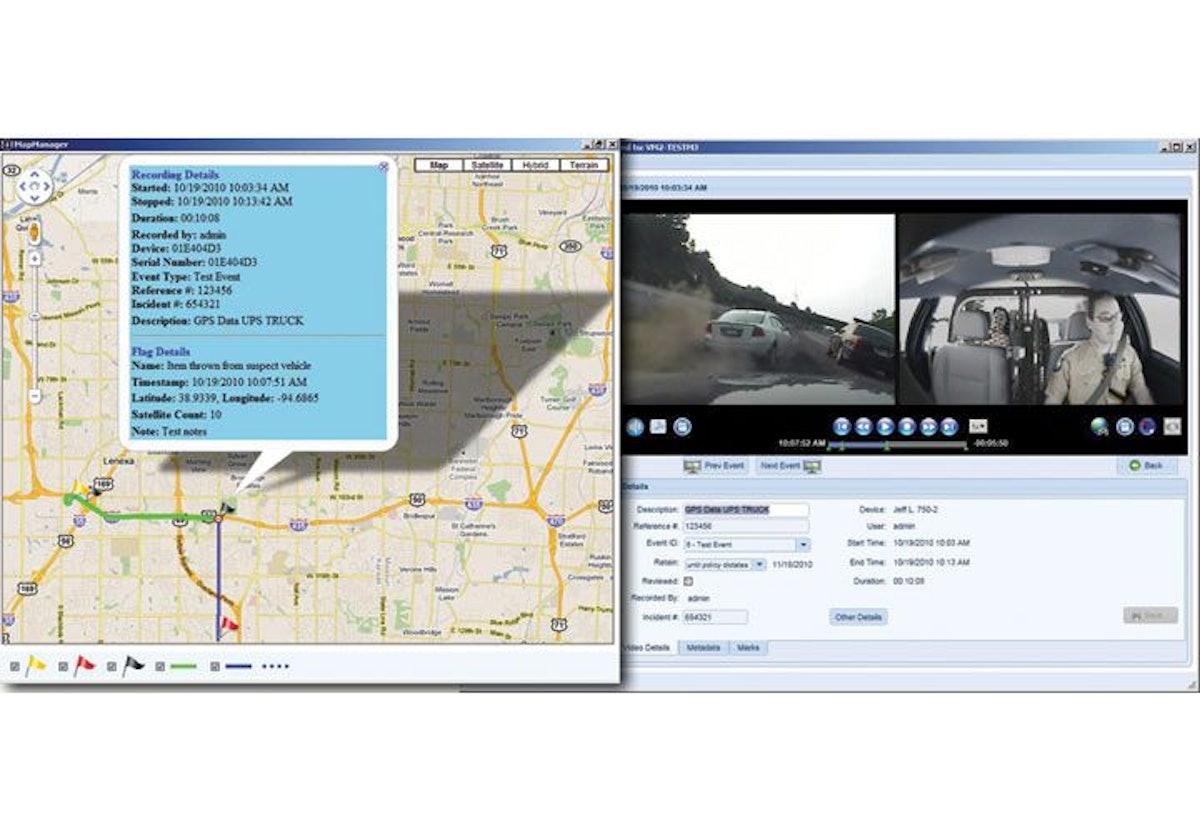 In-Car Video GPS Mapping From: Digital Ally | Police Magazine