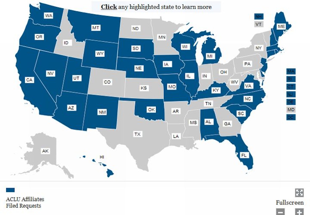 ACLU Demands Mobile-Phone Data from LE Agencies In 31 States | Police ...