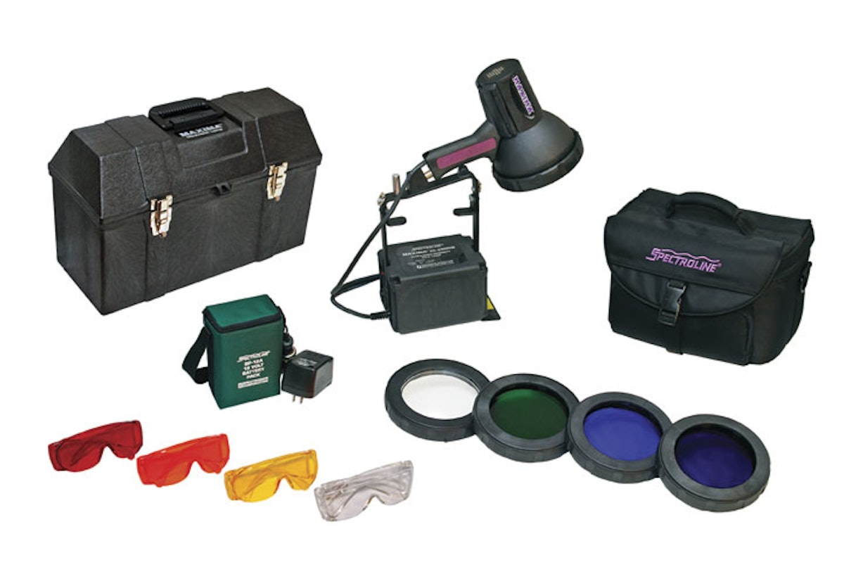Forensic Light Source Kits From: Spectronics | Police Magazine