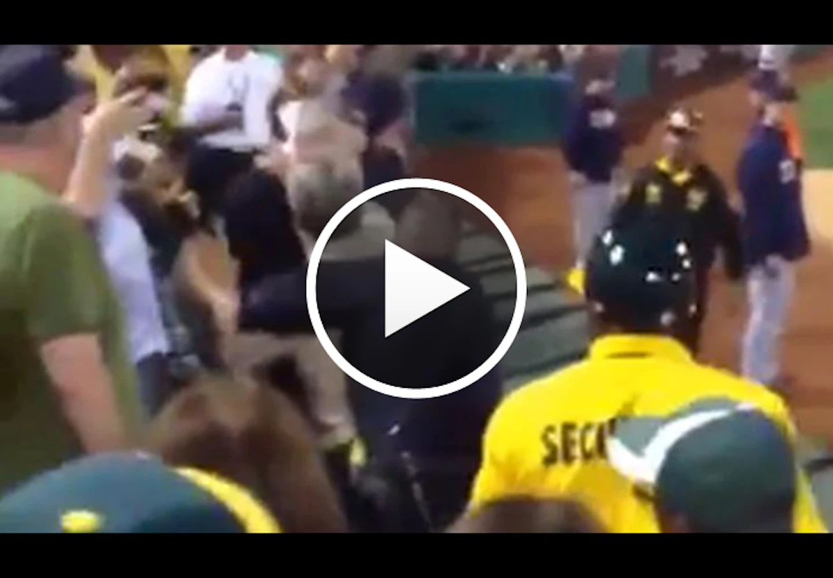 Video: Oakland Cops TASER Combative A's Fan | Police Magazine