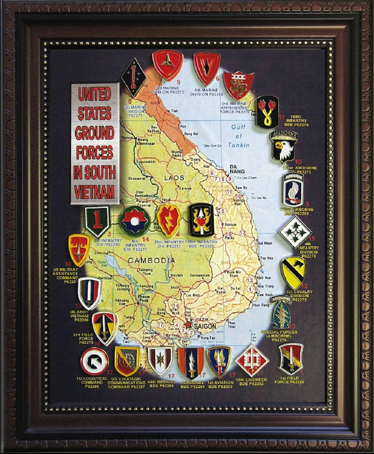 Maxsell Honors Vietnam Veterans with Badge Display | Police Magazine