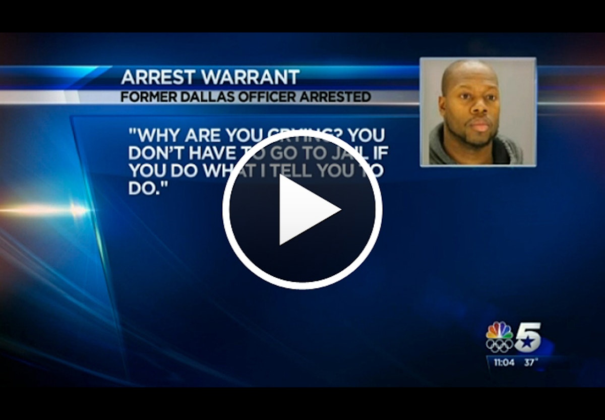 Video Dallas Officer Accused Of Sexual Assault On Duty Police Magazine