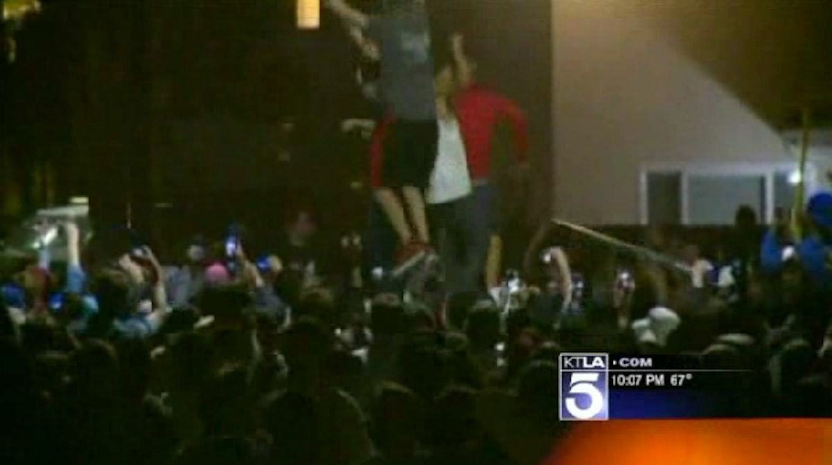 University Officer Badly Injured During Calif. Spring Break Riot ...