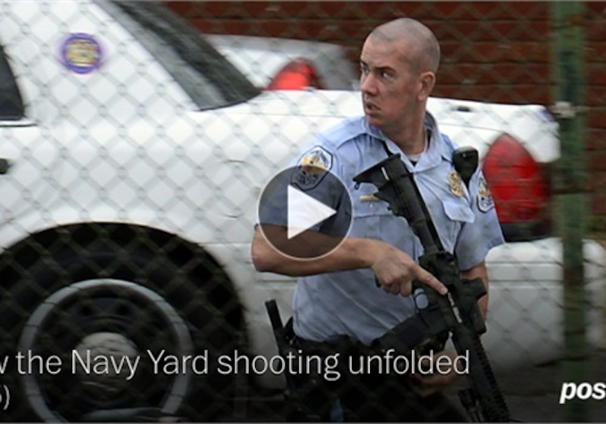 Timeline Video of 2013 Washington Navy Yard Shooting | Police Magazine