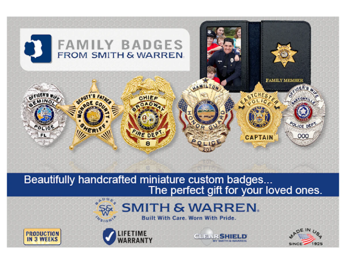Family Badges from Smith & Warren From: Smith & Warren | Police Magazine