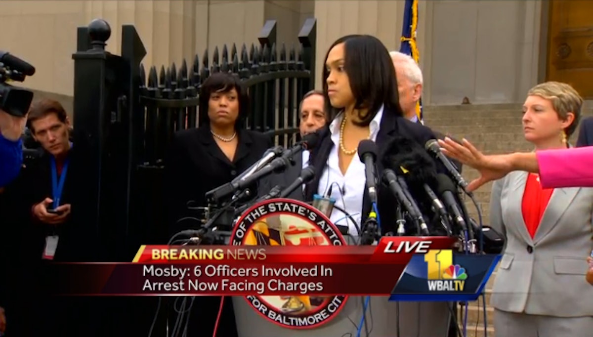 6 Baltimore Officers Charged In Freddie Gray Homicide Police Magazine