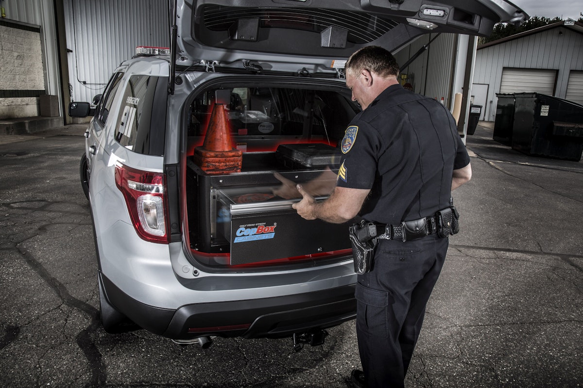 CopBox Cabinet From: CTECH Manufacturing | Police Magazine
