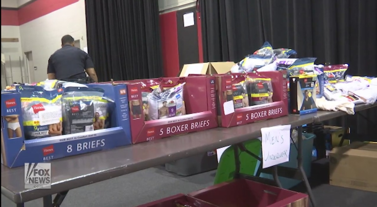 Video: Houston Officers Receiving Donations from Across the Nation ...