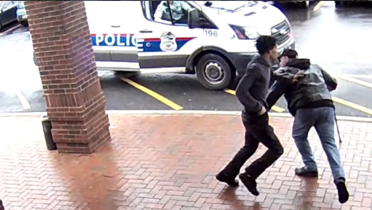 Man with Cane Trips Armed Suspect Running from Ohio Officers | Police ...