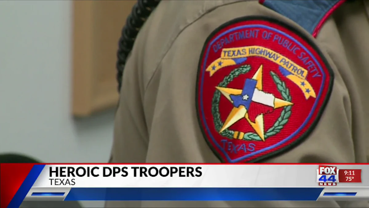 Video: Texas Troopers Presented with Lifesaving Awards for Heroism ...