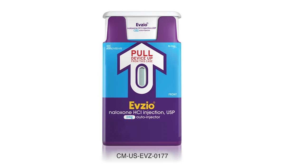 Evzio (naloxone HCI injection) 2 mg auto-injector From: Evzio | Police ...