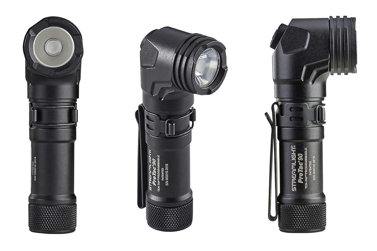 ProTac 90 Multi-Fuel Right-Angle Tactical Flashlight From: Streamlight ...
