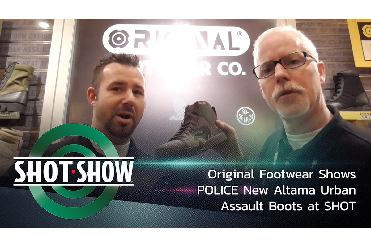 (Video) Altama Shows New Urban Assault Boots at SHOT Show | Police Magazine