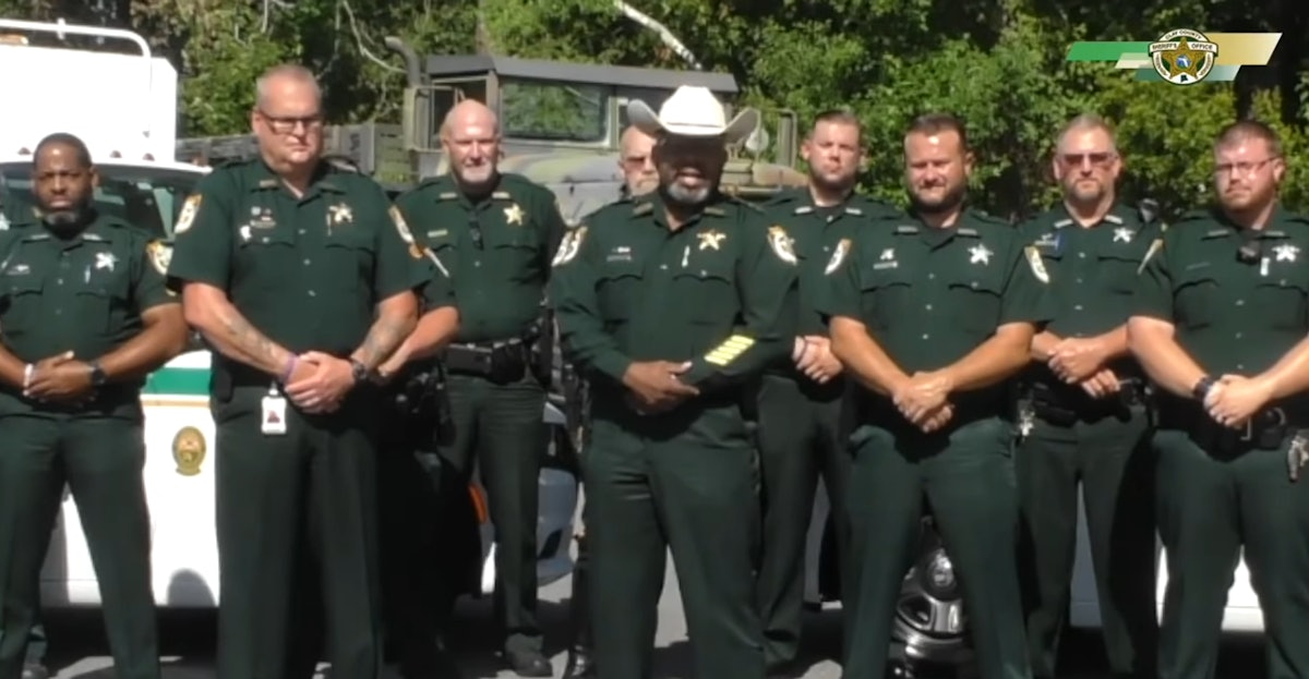 Florida Sheriff Warns Rioters That He Will Deputize Gun Owners If