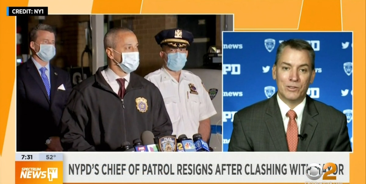 NYPD Chief of Patrol Abruptly Retires After Conflict with Mayor ...