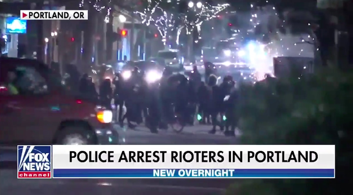 Portland Rioters Throw Firebombs at Police and Wreck Businesses, Mayor ...