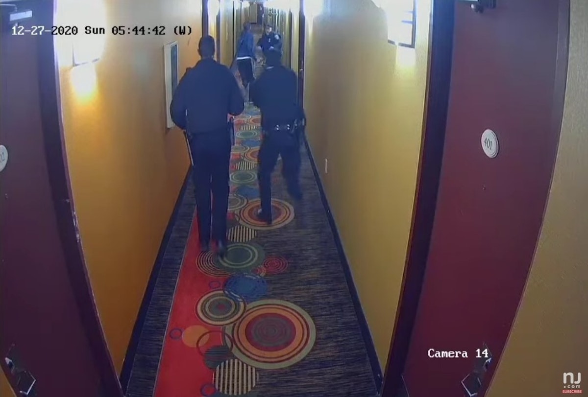 Video Released Of Suspect Slashing New Jersey Officers Face Police