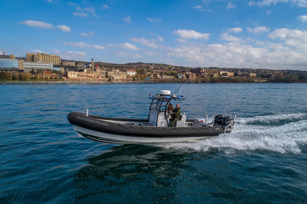 30-Foot Multipurpose Patrol Craft From: Lake Assault Boats | Police ...